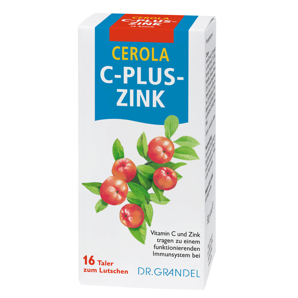Cerola C-plus-Zink Taler zum Lutschen online kaufen | DR. GRANDEL